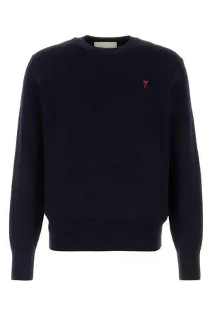 AMI Paris Wool Sweater - Blue