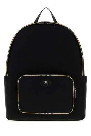 Burberry Canvas Backpack - Black