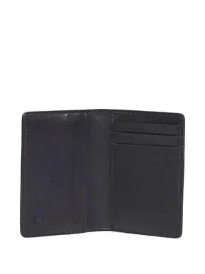 Fendi Ff Squared Leather Card Holder