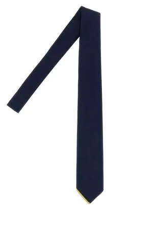 Fendi Navy Silk Tie