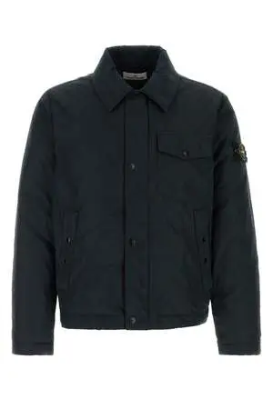 Stone Island Midnight Polyester Blend Down Jacket - Blue