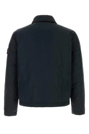Stone Island Polyester Blend Down Jacket - Blue