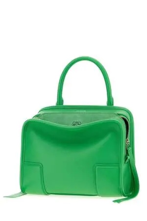 Loewe Grass Leather Small Amazona Handbag