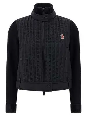 Moncler Tricot Cardigan - Black