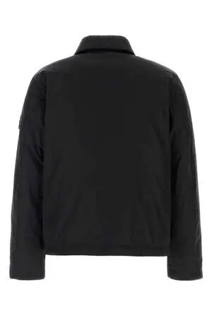Stone Island Polyester Blend Down Jacket - Black