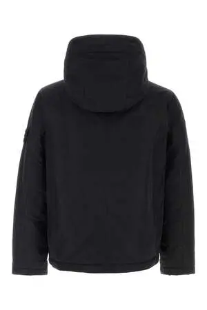Stone Island Polyester Blend Padded Jacket - Black