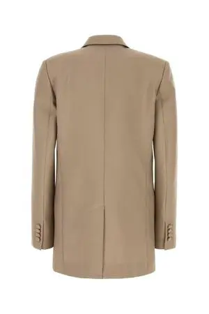 Valentino Garavani Mohair Blend Blazer - Brown