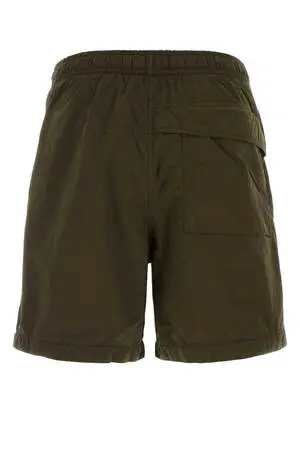 Stone Island Nylon Bermuda Shorts - Green