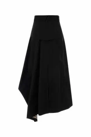 Burberry Gabardine Skirt - Black