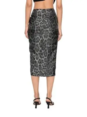 Stella McCartney Silk Midi Skirt