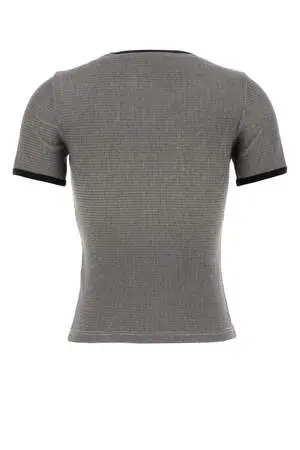 COURREGES Printed Jersey T-shirt - Multicolor