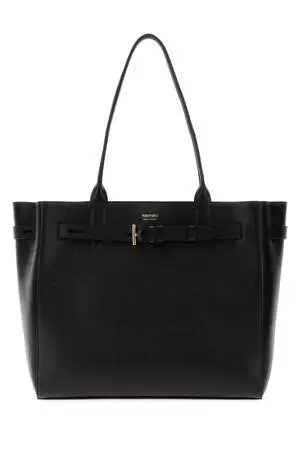 TOM FORD Tom Ford Women Black Leather Shopping Bag