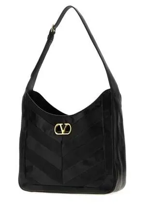 Valentino Garavani Leather Vlogo Signature Shoulder Bag