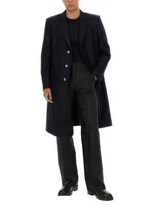 Givenchy Virgin Wool Long Coat