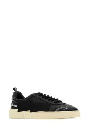 Dsquared2 Leather Rider Sneakers - Black
