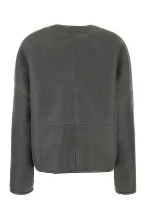 Loewe Dark Grey Shearling Jacket