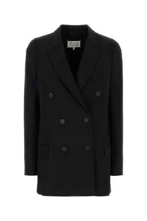 MAISON MARGIELA Wool Blazer - Black