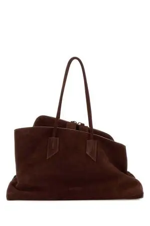 Attico Suede La Passeggiata Shopping Bag - Brown