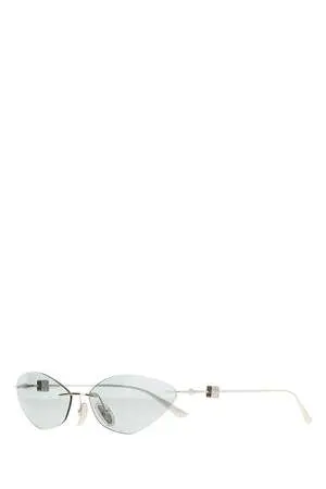 Balenciaga Metal Sunglasses - Silver