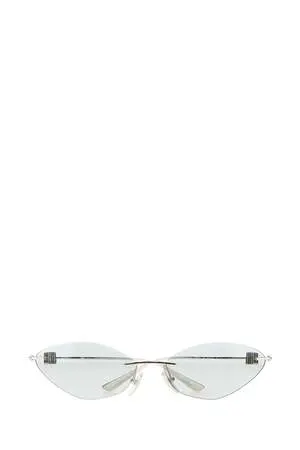 Balenciaga Metal Sunglasses - Silver