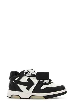 Off-White Two-tone Leather Out Of Office Sneakers - Multicolor