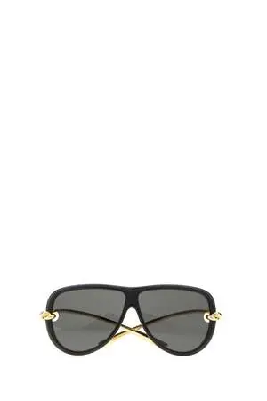 Bottega Veneta Acetate Knot Sunglasses - Black