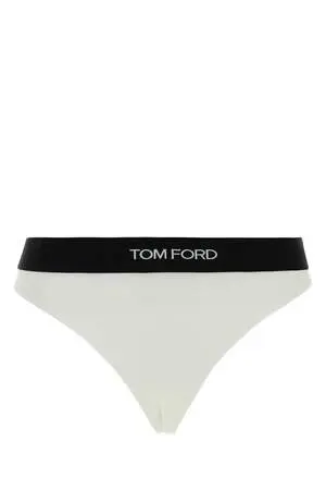 TOM FORD Stretch Modal Thong - White