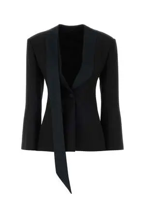 Attico Wool Blazer - Black