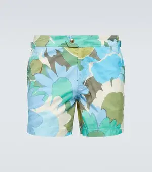 TOM FORD Floral Swim Trunks - Multicoloured