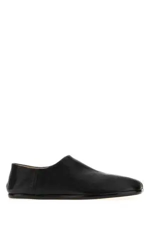 MAISON MARGIELA Leather Tabi Loafers - Black