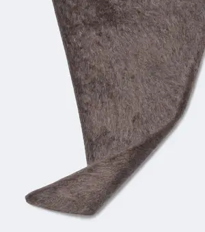LISA YANG Brushed Cashmere Scarf - Brown