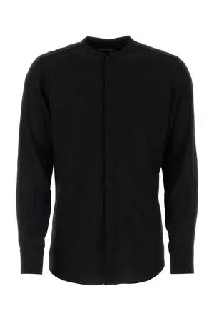 Dolce & Gabbana Crepe Shirt - Black