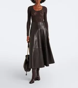 Wolford Infinite Floral Lace Top