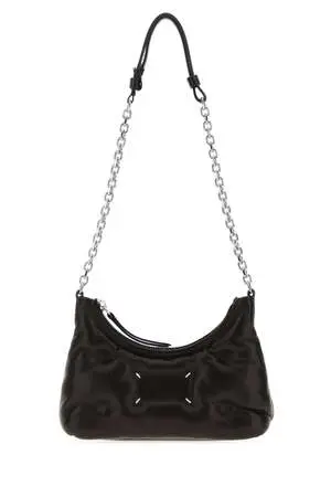 MAISON MARGIELA Leather Shoulder Bag - Black