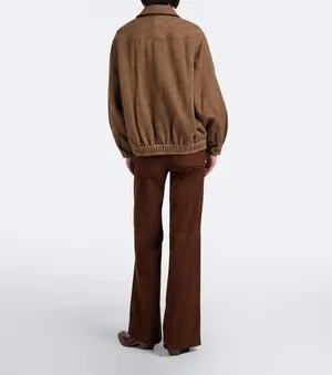 Polo Ralph Lauren Beaton Suede Flared Pants