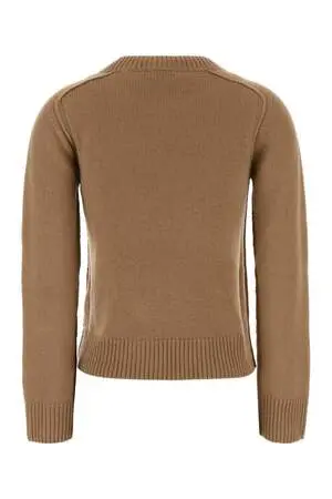 Burberry Beige Wool Blend Sweater - Brown