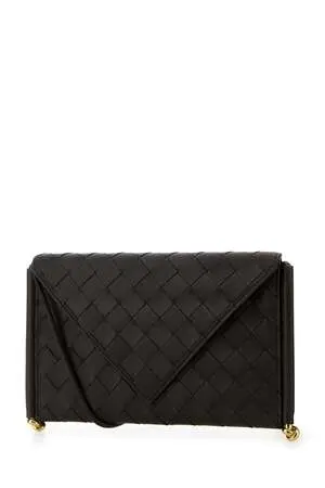 Bottega Veneta Dark Leather Solstice Phone Case - Brown