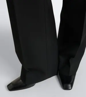 TOTEME Bar Leather Ankle Boots