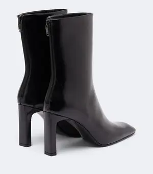 TOTEME Bar Leather Ankle Boots
