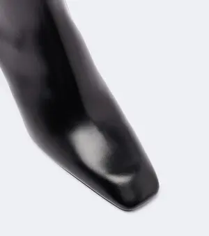 TOTEME Bar Leather Ankle Boots