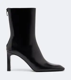 TOTEME Bar Leather Ankle Boots