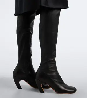 Le Monde Beryl Le Monde Béryl Mica Over-the-knee Leather Boots