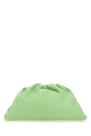 Bottega Veneta Nappa Leather Pouch - Green