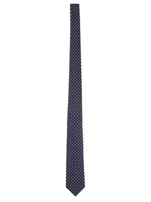 Tagliatore Silk Tie - Blue