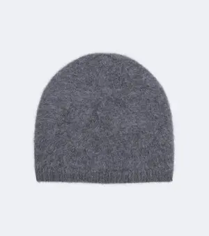 LISA YANG Brushed Cashmere Beanie - Grey