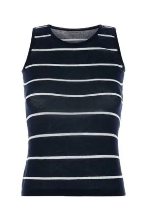 BALENCIAGA BALENCIAGA Embroidered Knit Tank Top
