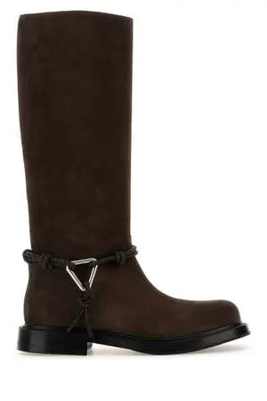 Bottega Veneta Suede James Boots - Brown