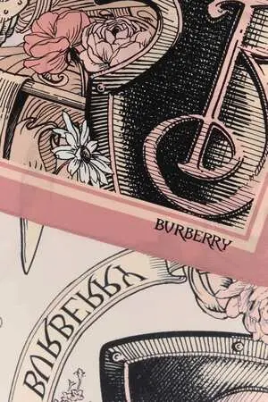 Burberry Printed Silk Foulard