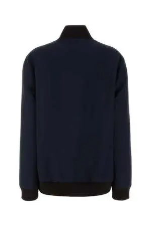 Miu Miu Navy Mohair Blend Sweatshirt