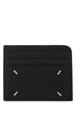MAISON MARGIELA Lather Card Holder - Black